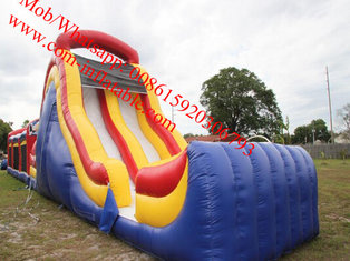 China ultimate challenge 18 foot slide obstacle course inflatable obstacle course supplier
