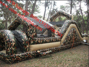 China boot camp challenge obstacle course a camouflage military obstacle course supplier