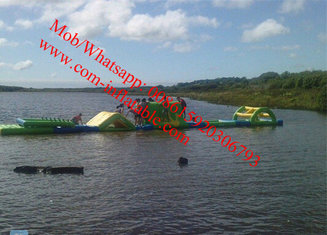 China Inflatable Obstacle Course , Inflatable Water Obstacle inflatable floating obstacle supplier