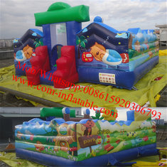 China indoor inflatable playground equipment inflatable bounce-outdoor playground equipment supplier