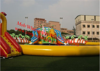 China inflatable water floating playground inflatable water playground inflatable water park supplier