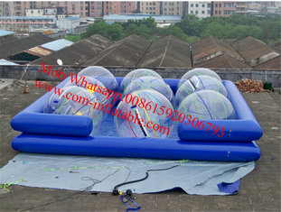 China inflatable pool toys bubble inflatable pool inflatable hamster ball pool supplier