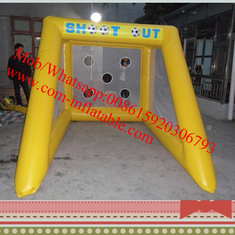 China inflatable penalty shootout football game inflatable football goal inflatable soccer goals supplier