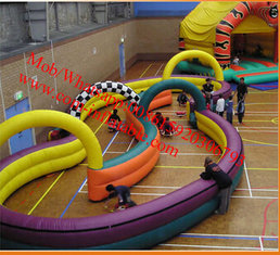China race track inflatable race track kids toy cars race track plastic car race track supplier