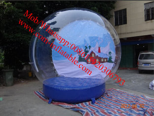 China inflatable photo snow globe custom snow globe christmas snow globe snow globe supplier