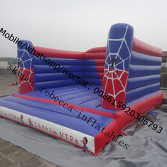 China inflatable spider man bouncy castle supplier