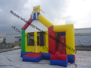 China cheap inflatable bouncer inflatable jumping bouncer Spongebob squarepants supplier