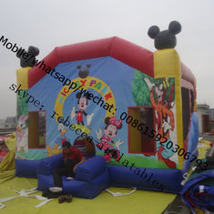 China castle inflatable inflatable castle mickey mouse inflable castle supplier