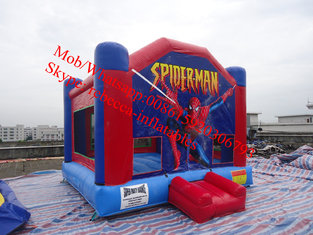 China inflatable spider man bouncy castle castle toy inflatable jumping castle for sale supplier