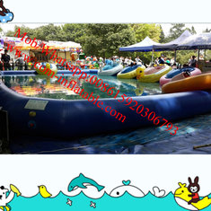 China inflatable water slide pool inflatable bumper cars water pool supplier