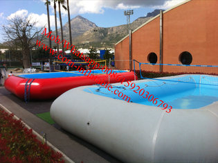 China large inflatable water pool toys inflatable pvc swimming pool inflatable pool mattress supplier