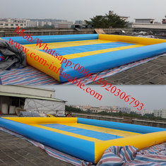 China inflatable deep swimming pool supplier
