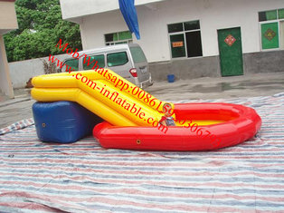 China children inflatable pool with slide supplier