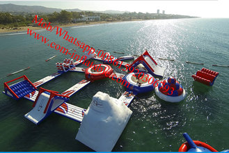 China adult inflatable water park supplies Floating games water park games for adults waterpark supplier
