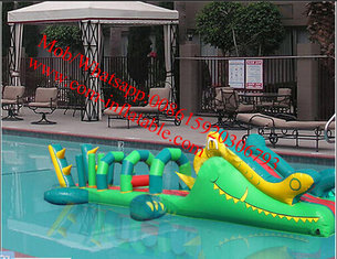 China Inflatable Water Obstacles  Inflatable Water Park supplier