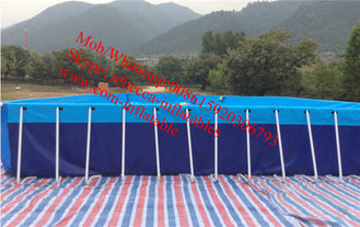 China Intex metal frame pool 12x36 metal frame swimming pool steel frame pool metal frame pool supplier