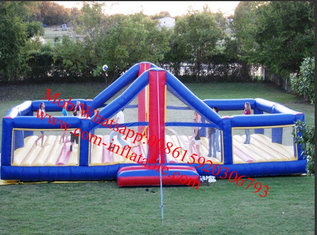 China inflatable volleyball court Inflatable Bouncy Bossaball supplier