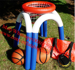 China Funny Inflatable Basketball Hoop Inflatable  Shot Basketball shotout supplier