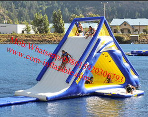 China Inflatable big PVC water slide for sale supplier