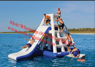 China giant inflatable water floating slides, inflatable water park supplier