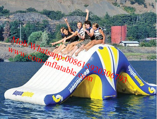 China Inflaable Best Sale inflatable floating water slide adults inflatable water slide supplier