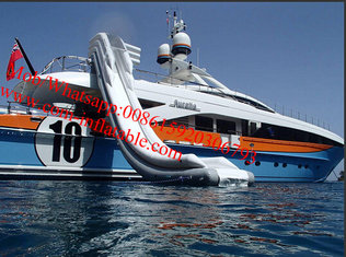 China Mini water slide for boat aqua slide supplier