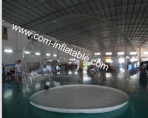 China bubble tent transparent transparent wedding tent clear inflatable lawn tent inflatable supplier