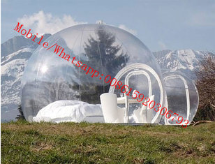 China clear inflatable lawn tent , inflatable clear tent , igloo inflatable clear tent supplier