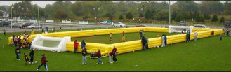 China inflatable sports field , inflatable soccer field , inflatable football field supplier