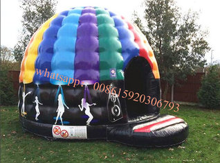 China inflatable disco dome for sale disco dome inflatable bounce house supplier