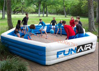 China FunAir Portable Gaga Ball Pit inflates supplier