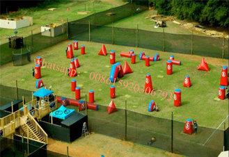China inflatable speedball bunker , inflatable bunkers paintball for rental , inflatable airsoft bunker supplier