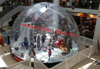 China market city inflatable snow globe , giant inflatable snow globe , dubai plastic snow globe supplier
