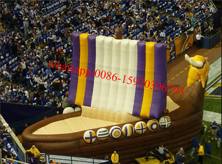 China End Zone Party Deck Inflatable Boat for football supplier