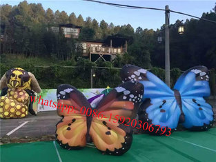 China inflatable butterfly light led balloon , inflatable butterflies, event structures for night club , balloon light supplier