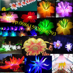 China inflatable flower , inflatable flower decoration , giant inflatable flower decoration , flower chain for weddding supplier