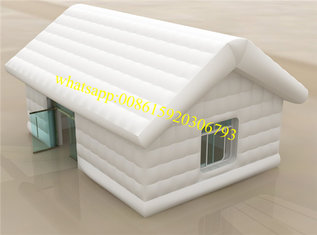 China inflatable log cabin tent house tent supplier