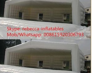 China 0.55mm PVC Large Trade Show Exhibition Inflatable Tent For Advertising supplier
