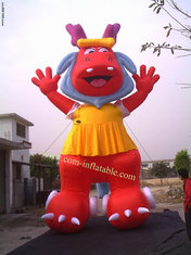 China inflatable monster model carton character supplier