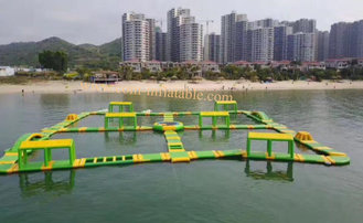 China inflatable water obstacle course floating obstacle course water sport water sport toys supplier