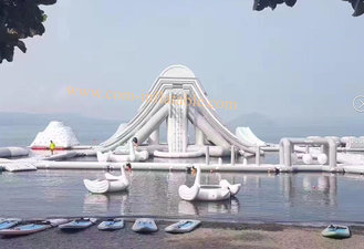 China trampoline park amusement park equipment  inflatable water park amusement park theme park equipment for sale supplier