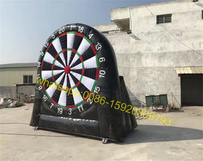 China Soccer zorb game inflatable foot dart dart ball game for sale supplier