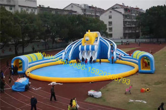 China giant water slide park for sale supplier