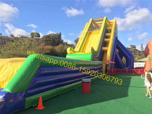 China slide mat bounce giant inflatable slide supplier