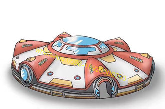 China UFO kids playground obstacle course game new design supplier