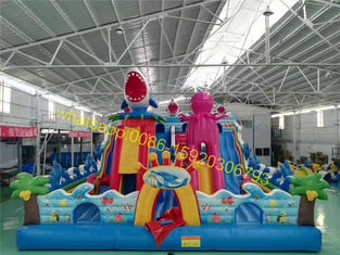 China undersea world bouncy castle playground for kids supplier