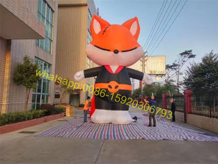 China The fox  inflatable model supplier