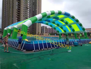 China giant swmming pool park  water amusment theme park water park design with dome tent supplier