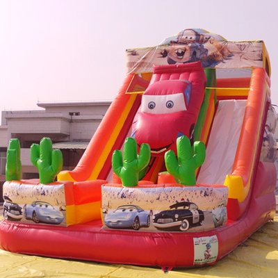 Durable Inflatable Slides Inflatable Car Slides for Amusement Center supplier