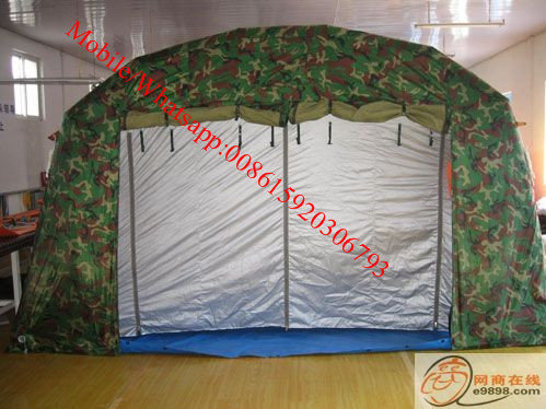 Outdoor Camping Inflatable Tent , Inflatable Military Tent For Camping CMOD05 supplier